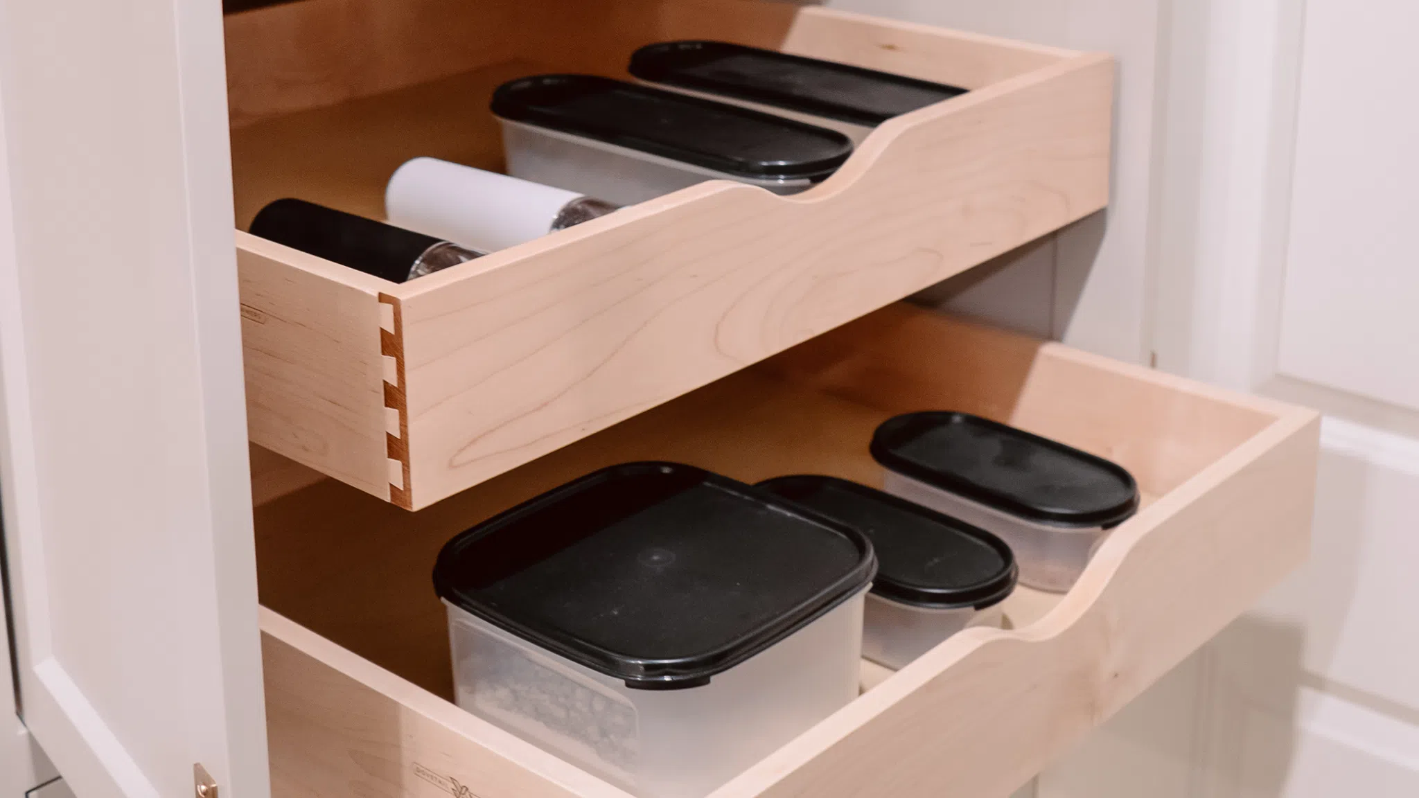 Dovetail Drawers | Custom Kitchen Drawers & Inserts