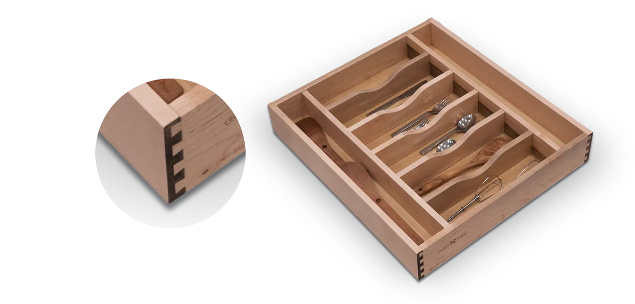 Dovetail Drawers | Custom Kitchen Drawers & Inserts